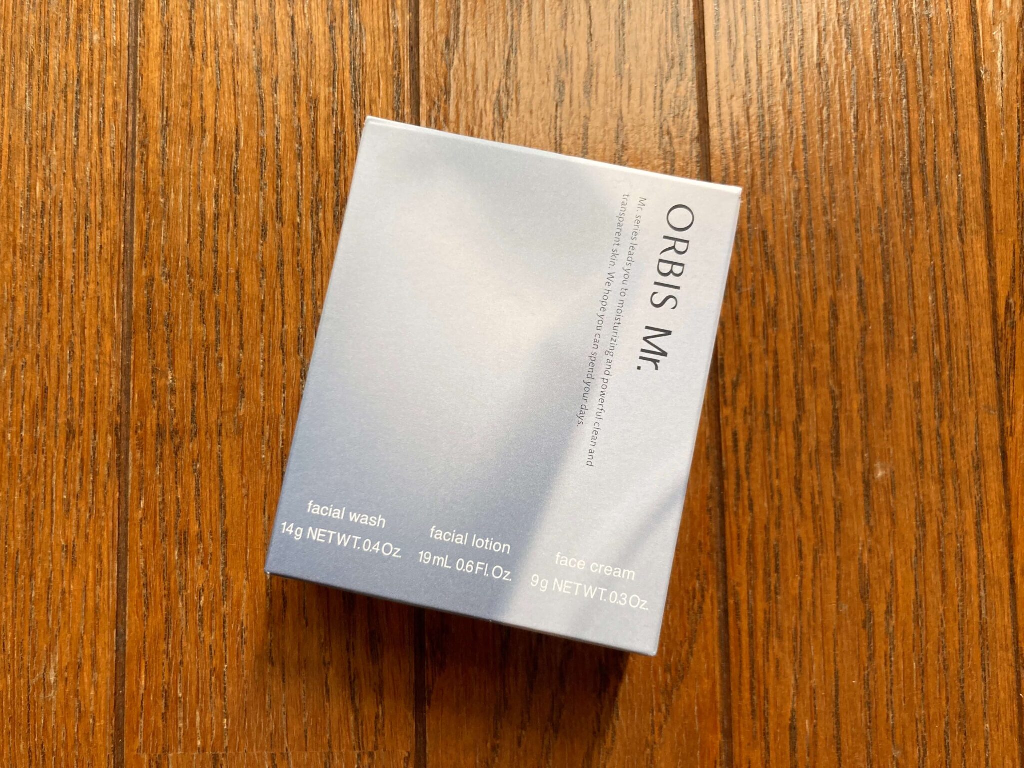 男性向けスキンケアブランド「ORBIS Mr.」の7日間体験セットをレビュー | お気に入りに囲まれる暮らし
